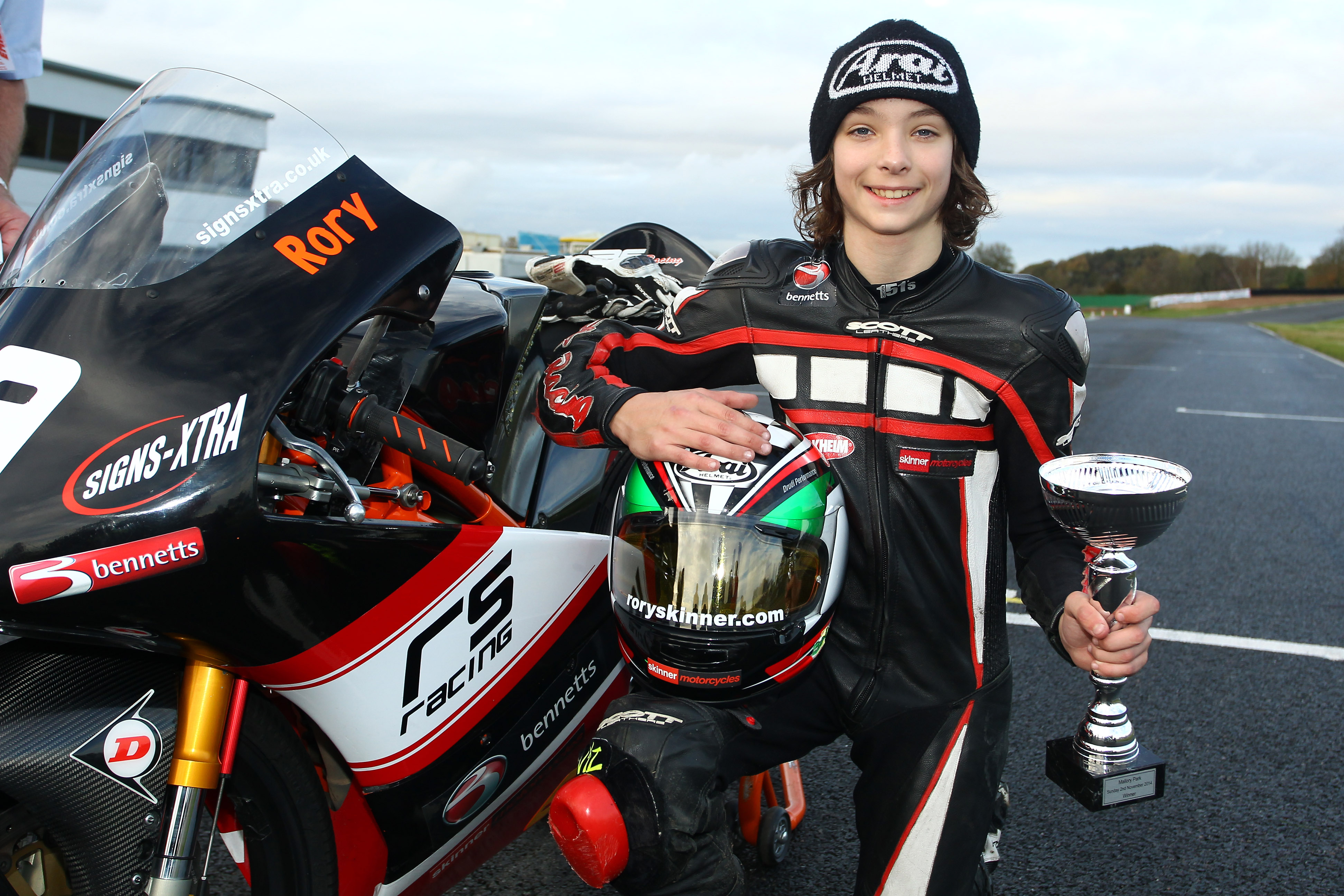 Moto3 debut success for Rory at Race of the Year, Mallory Park - Rory ...